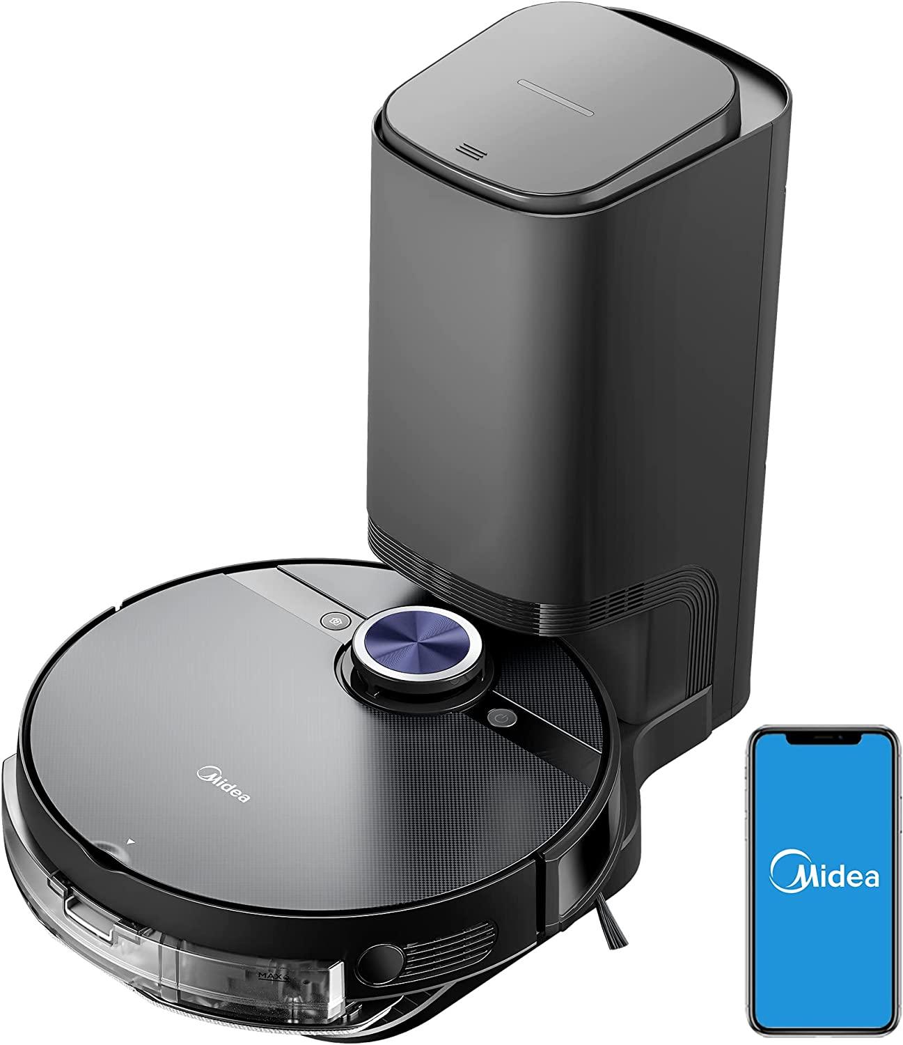 Midea S8+ Self-emptying Robot Vacuum and Mop Combo